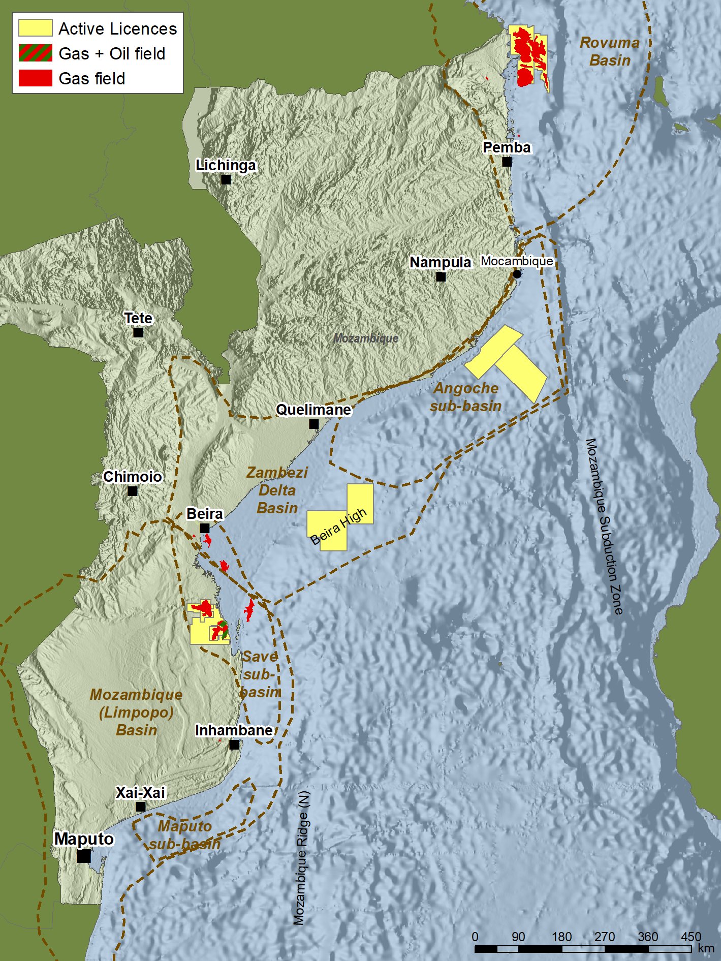 Mozambique Legacy Seismic