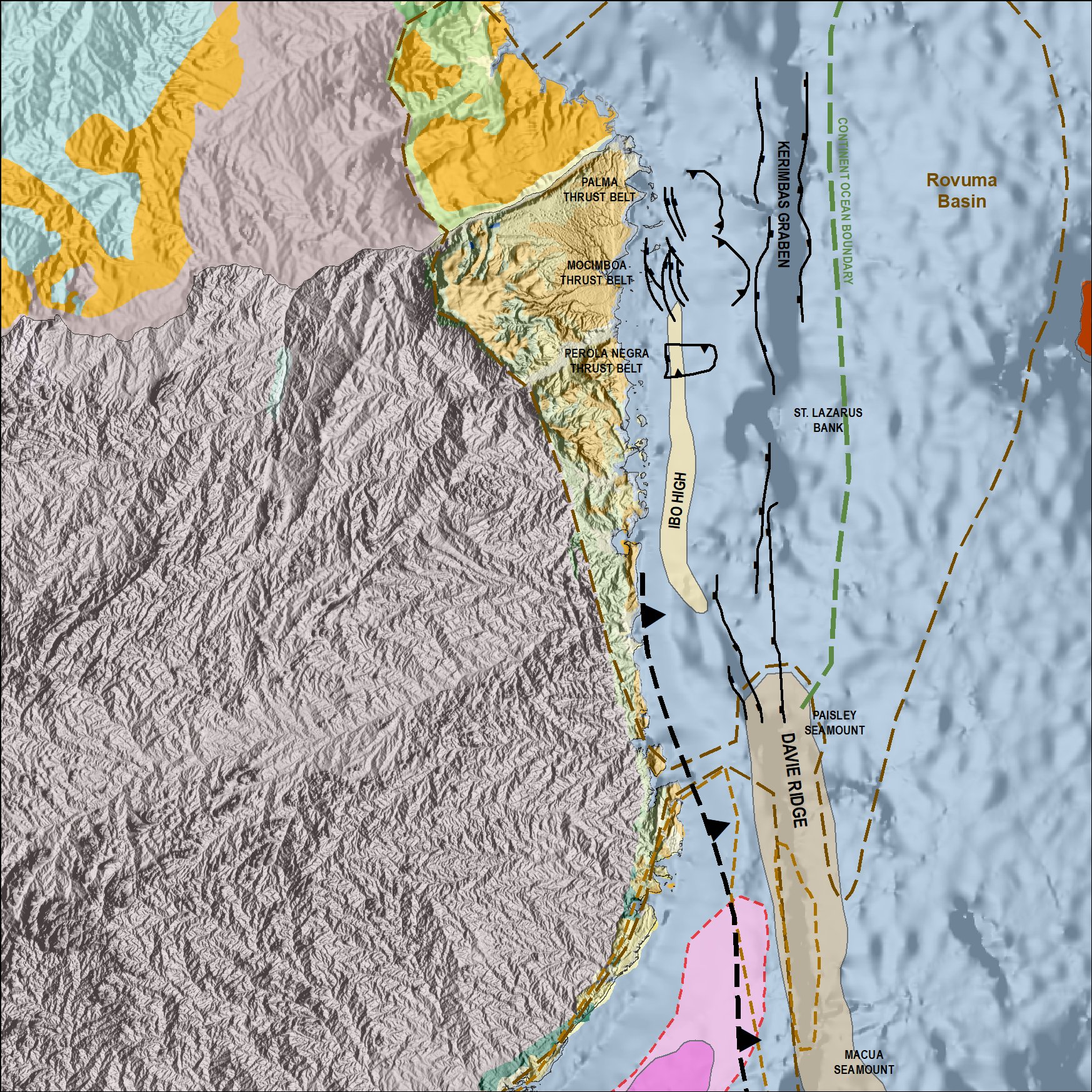 Mozambique Legacy Seismic